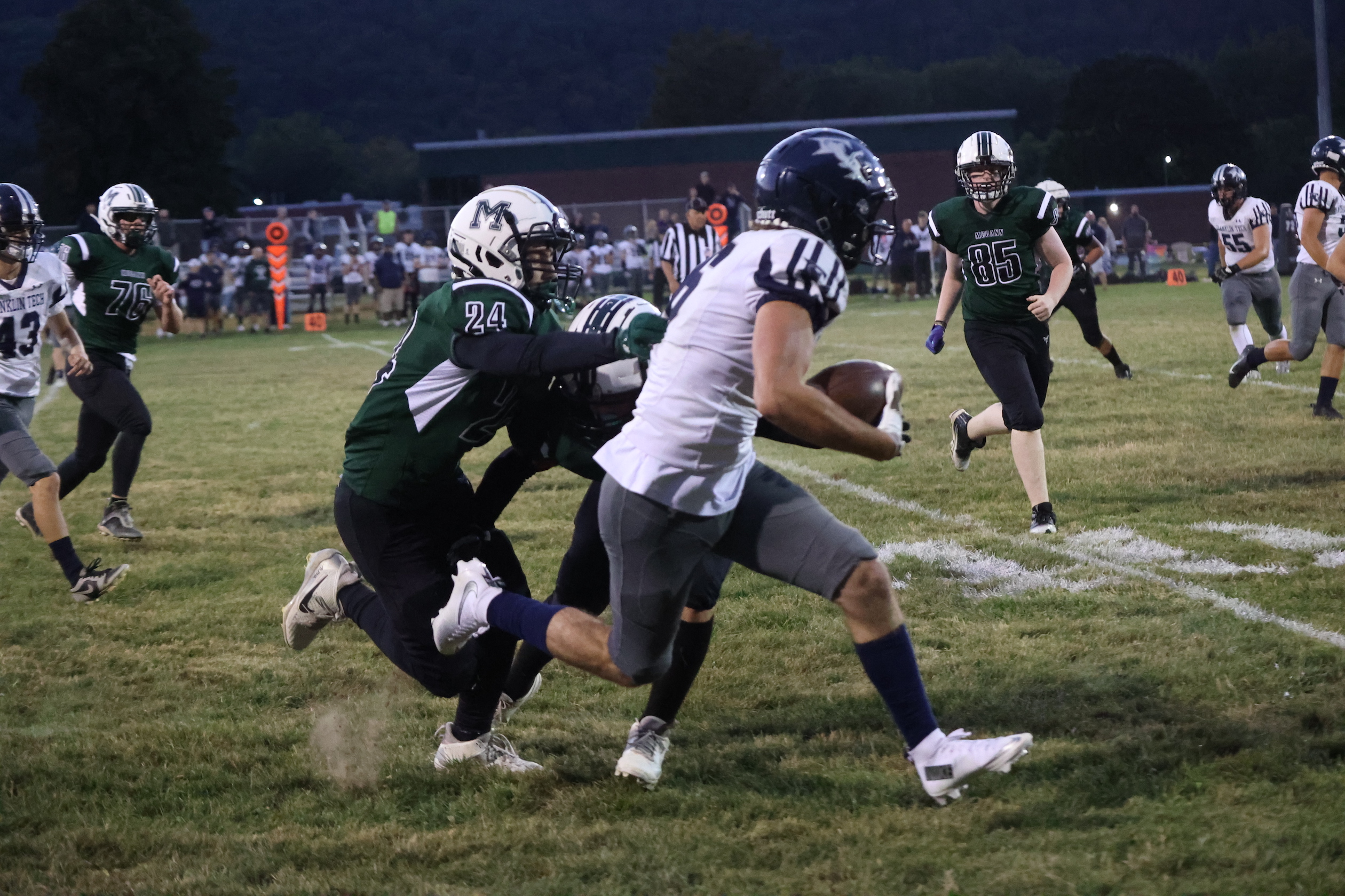 High school football: Franklin Tech crushes McCann Tech 48-0 in season ...