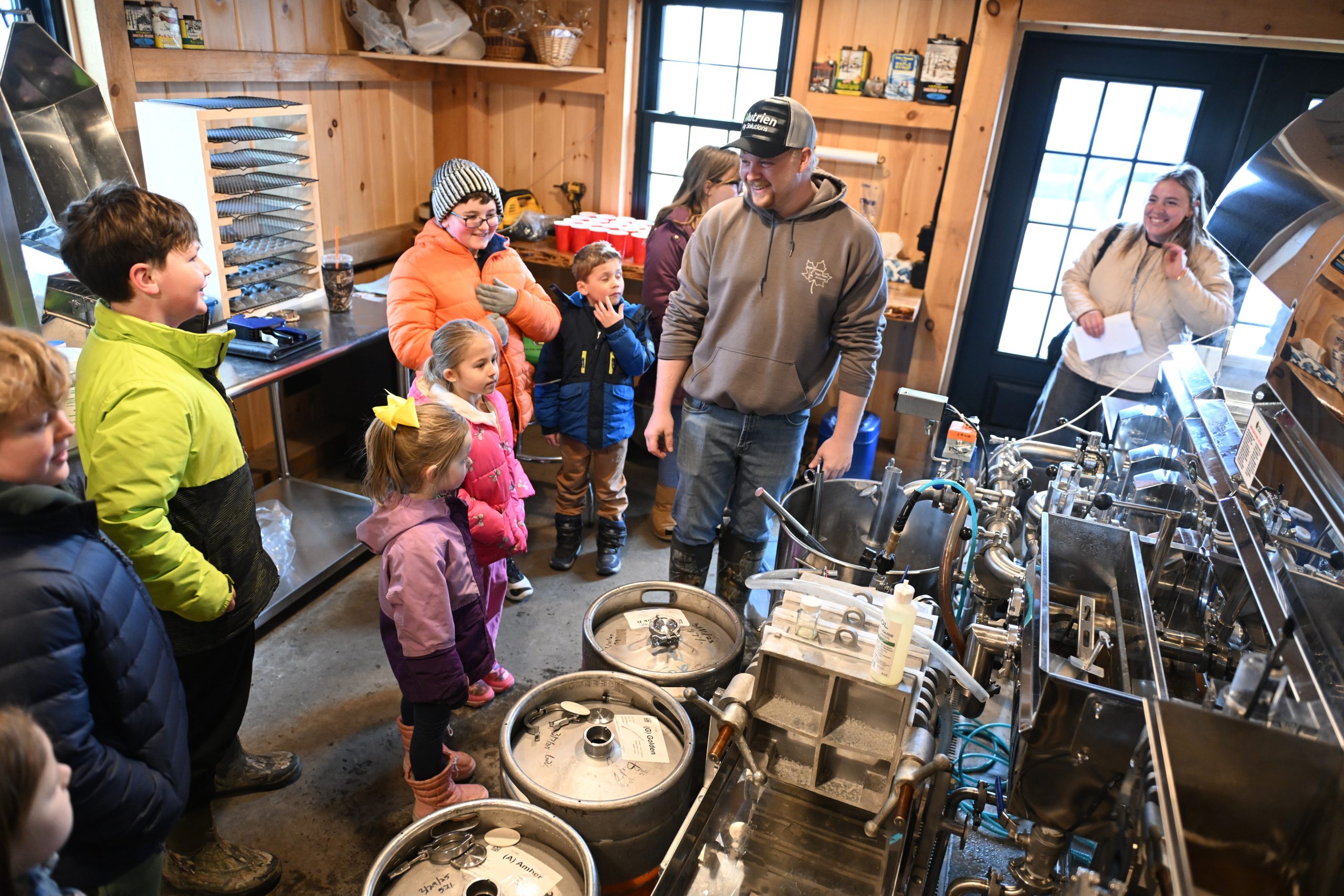 PHOTOS: Bernardston students get a new perspective on syrup ...